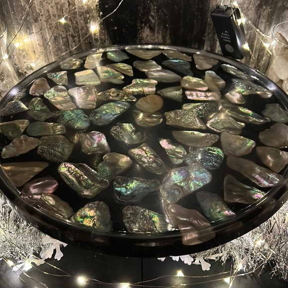 Other | 12 Center Plate Made With Abalone Pieces | Poshmark